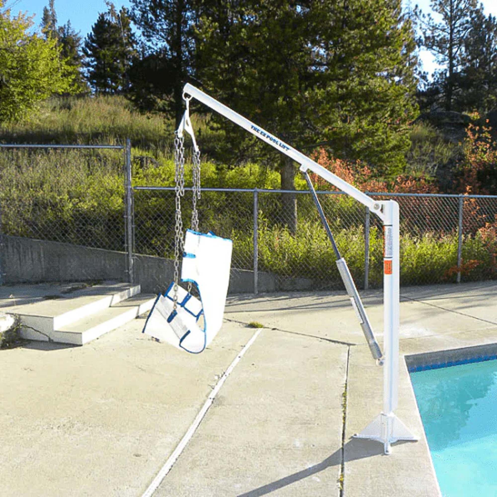 Aqua Creek EZ Pool Lift - Hydraulic Pool Lift | 101 Mobility