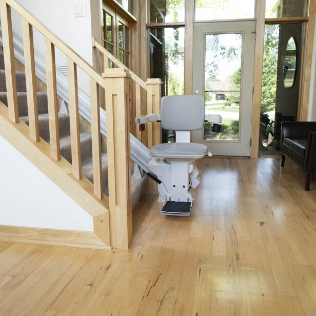 Bruno Elite Straight Rail Stairlift: Premium Comfort and Safety | 101 Mobility