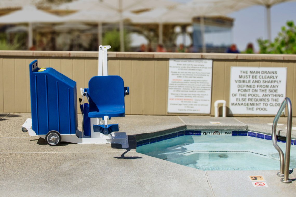 The Benefits of Portable Pool Lift | 101 Mobility Atlanta