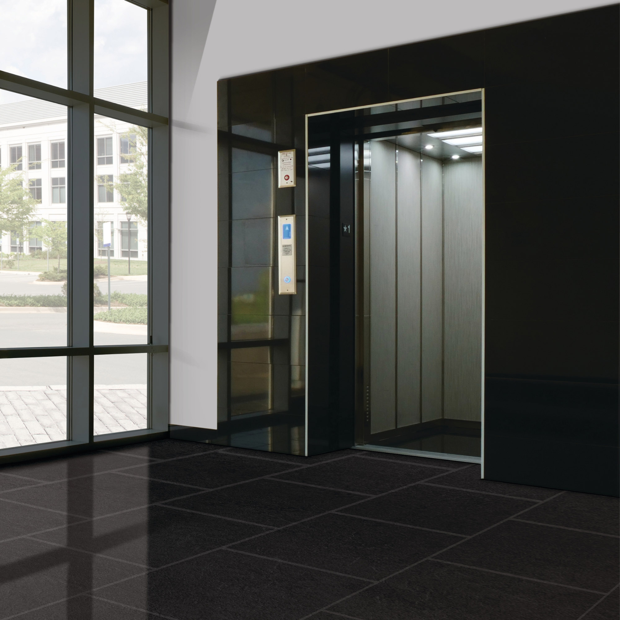Savaria Orion LU/LA – Commercial Elevator with High-Rise Aesthetic ...