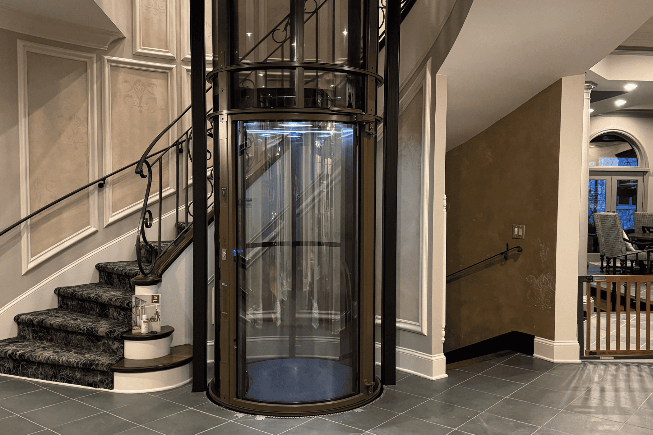 Home Elevator Options: Traditional Hoistways, Pneumatic Vacuum, or Through Floor Lift Elevators ...